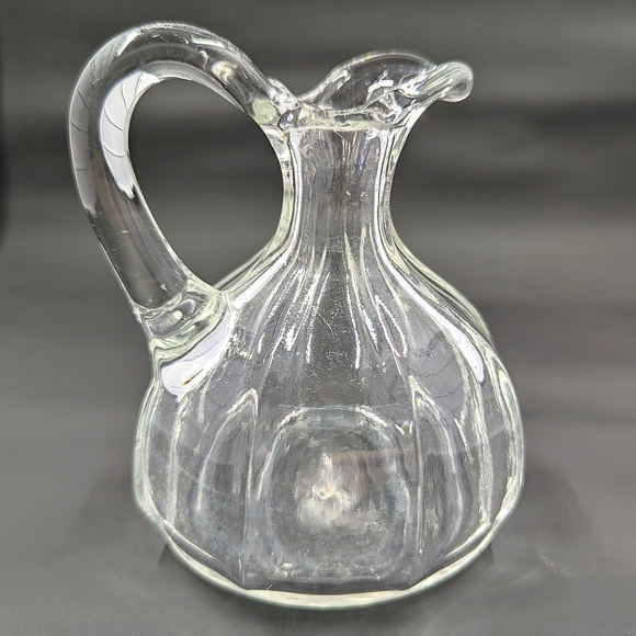 Source Unknown | Kitchen | Elegant Colorless Clear Glass Cruetno ...